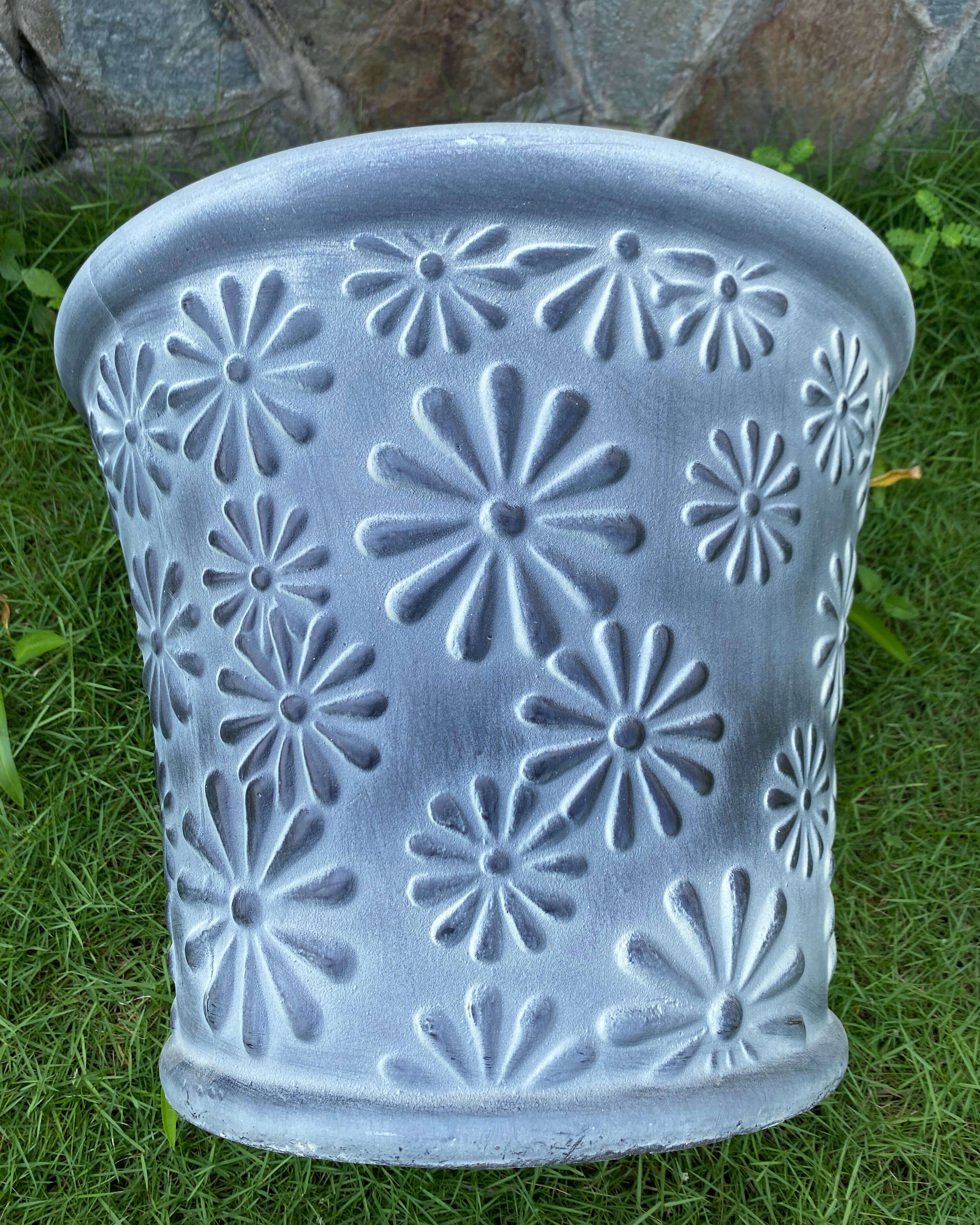 Flora Embossed Planter